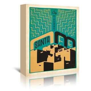 Asa Sfe1001 by Anderson Design Group Wrapped Canvas - Americanflat - 5" x 7" - Bed Bath & Beyond ...